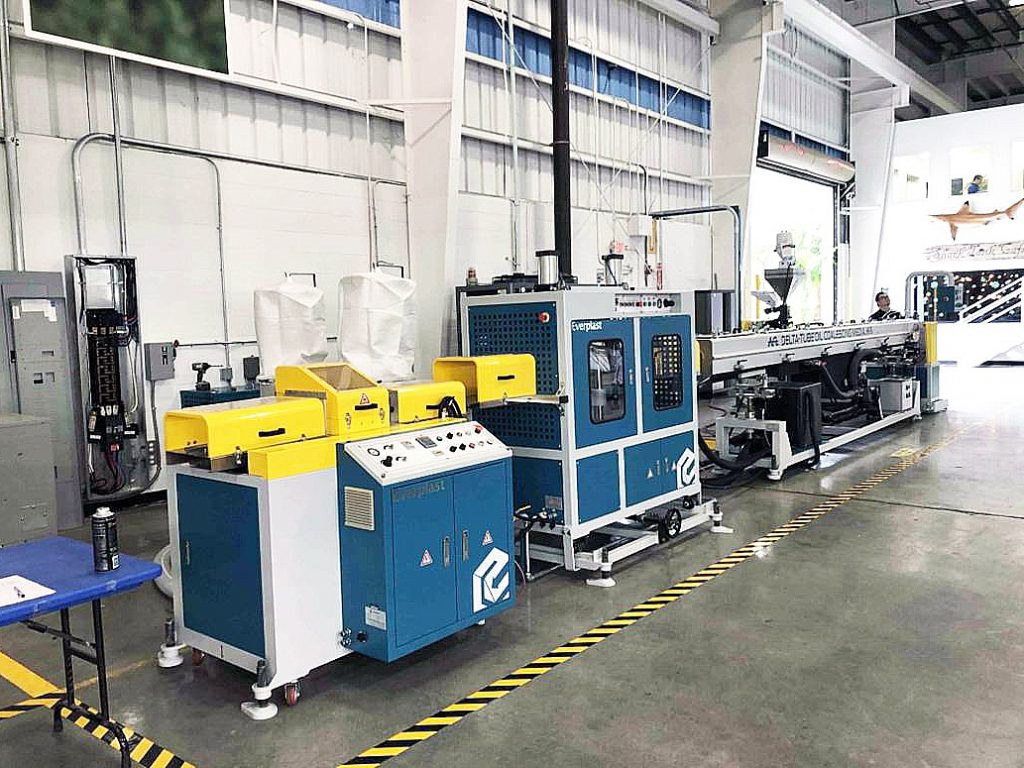 Square Net Pipe | Net Extrusion Machine Line | Taiwan Everplast