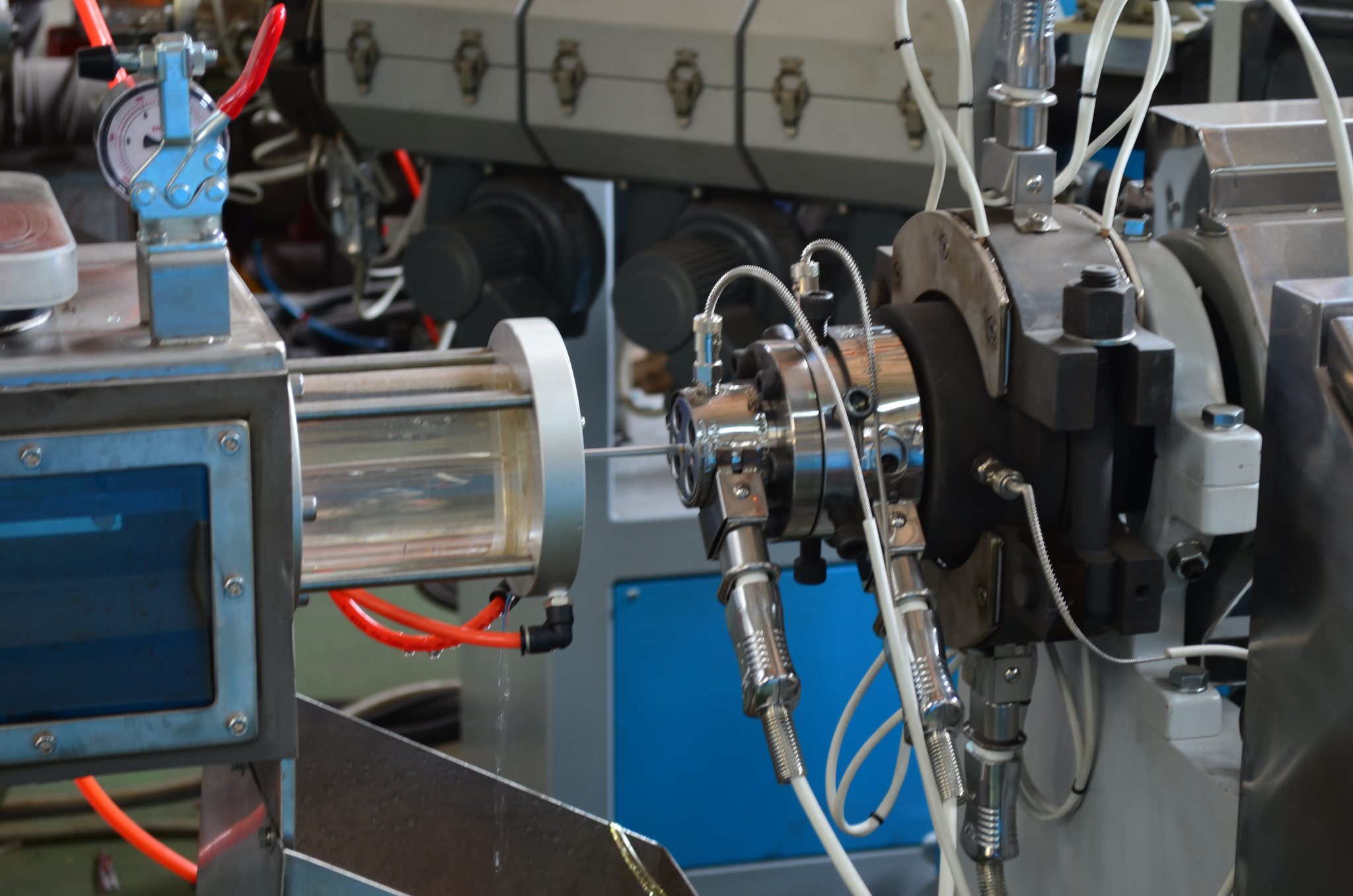 Co-extrusion/Double layer Medical Tube Extrusion Machine Line | Taiwan ...